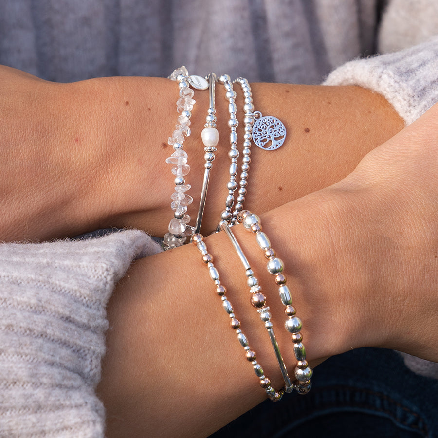 Stacking Bracelets & Bracelet Stacks - 925 Sterling Silver – Tomm Jewellery